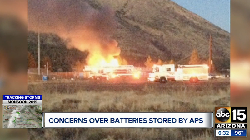 Arizona Corporation Commission member questions risks of APS lithium ...